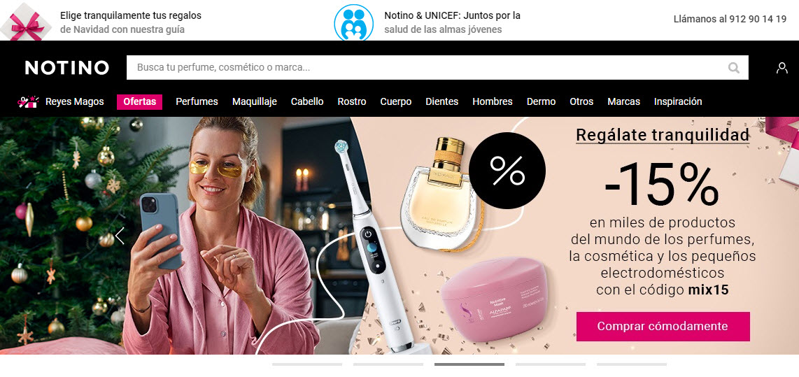 Notino Opiniones 2025 de perfumes y maquillaje con ofertas y outlet ️